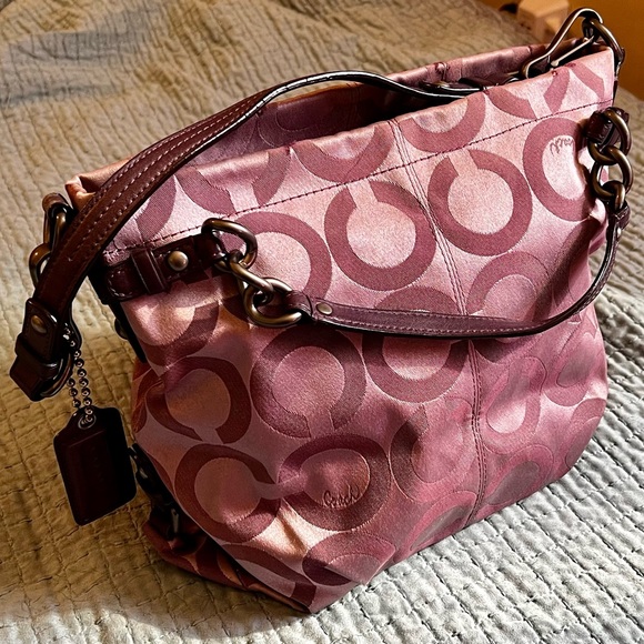 Coach | Bags | Coach Brooke Signature Canvas And Leather Handbag Purse ...